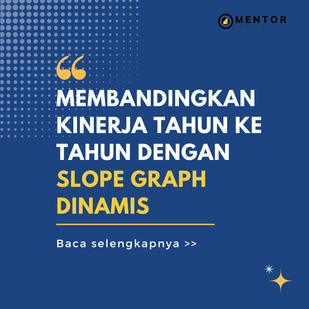 Membandingkan Kinerja Tahun ke Tahun dengan Slope Graph Dinamis ...